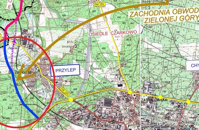Zielona Góra wystartowała z przetargiem na pierwszą część Zachodniej Obwodnicy - Rynek ...
