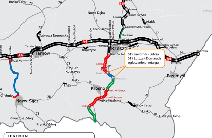 Podkarpackie. Dwa przetargi na S19 z tunelami. Jeden ponowiony - Rynek Infrastruktury