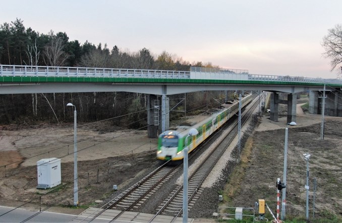 W Mokrej Wsi przy Rail Baltice jest już wiadukt - Rynek Infrastruktury