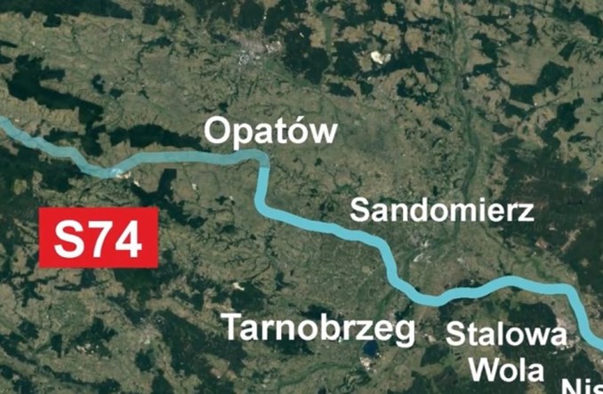 Czekamy na ustalenie przebiegu S74 Opatów – Nisko - Rynek Infrastruktury