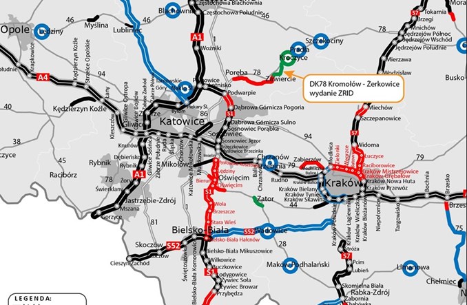 Jest drugi ZRID dla obwodnicy Poręby i Zawiercia - Rynek Infrastruktury