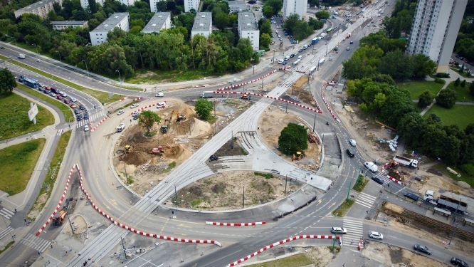 Poznań. Na rondo Rataje wraca ruch tramwajowy - Rynek Infrastruktury