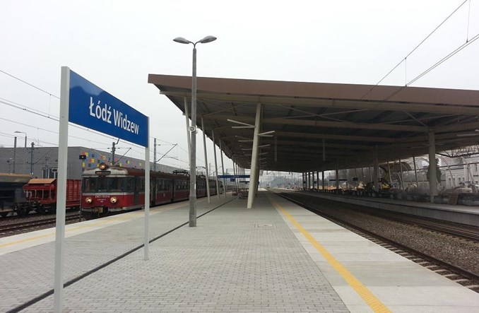 Dwa nowe perony na stacji Łódź Widzew gotowe - Rynek Infrastruktury